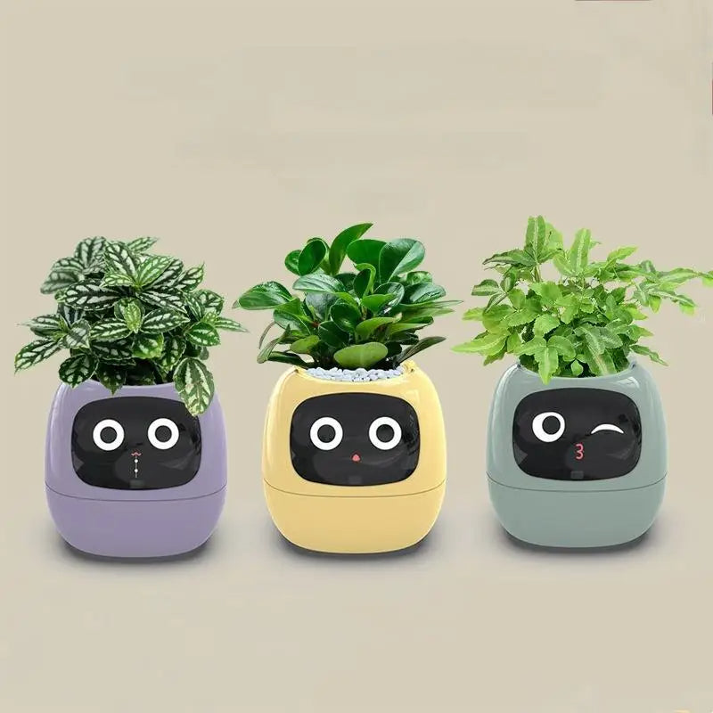 AI Smart Indoor Plant Care Pot Robot – Hassle-Free Indoor Gardening ...