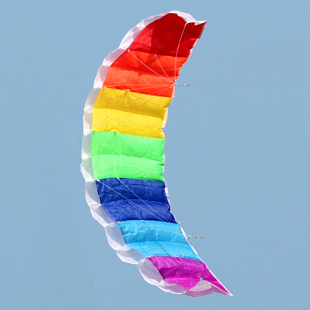 2m / 2.7m Rainbow Dual Line Stunt Kite — Cloverbliss Co. | Unique Gifts ...