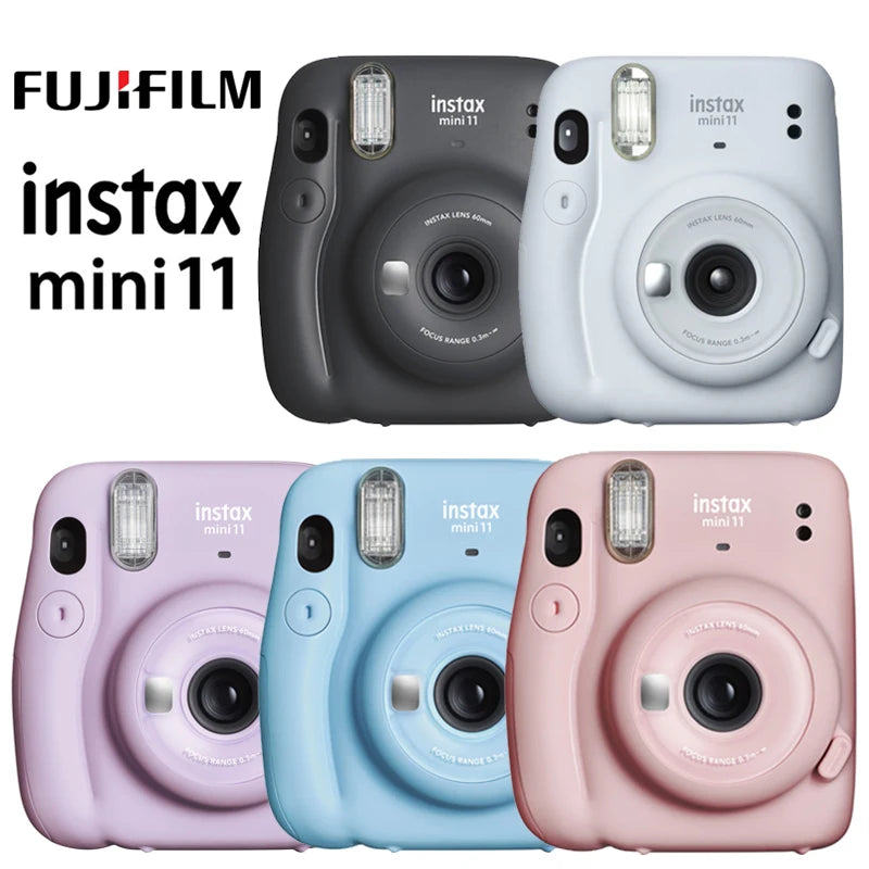 Fujifilm Instax Mini 11 Cameras With Creative DIY Cartoon Body Sticker ...