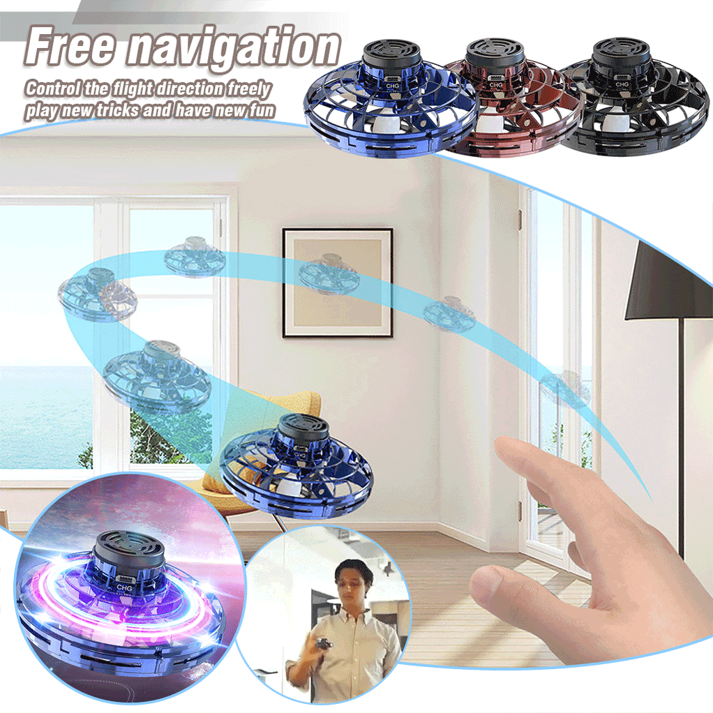 Mini Lightning UFO Drone — Cloverbliss Co. | Unique Gifts & Gadgets